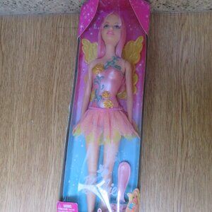 Mattel | Toys | Barbie Fruitopia Doll Pink Hair Yellow Wings K737 ...